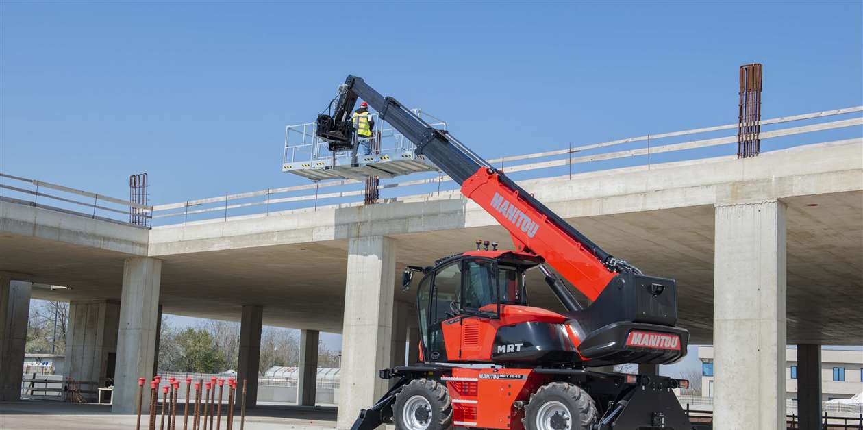 Better building with rotating telehandlers [sponsored content ...