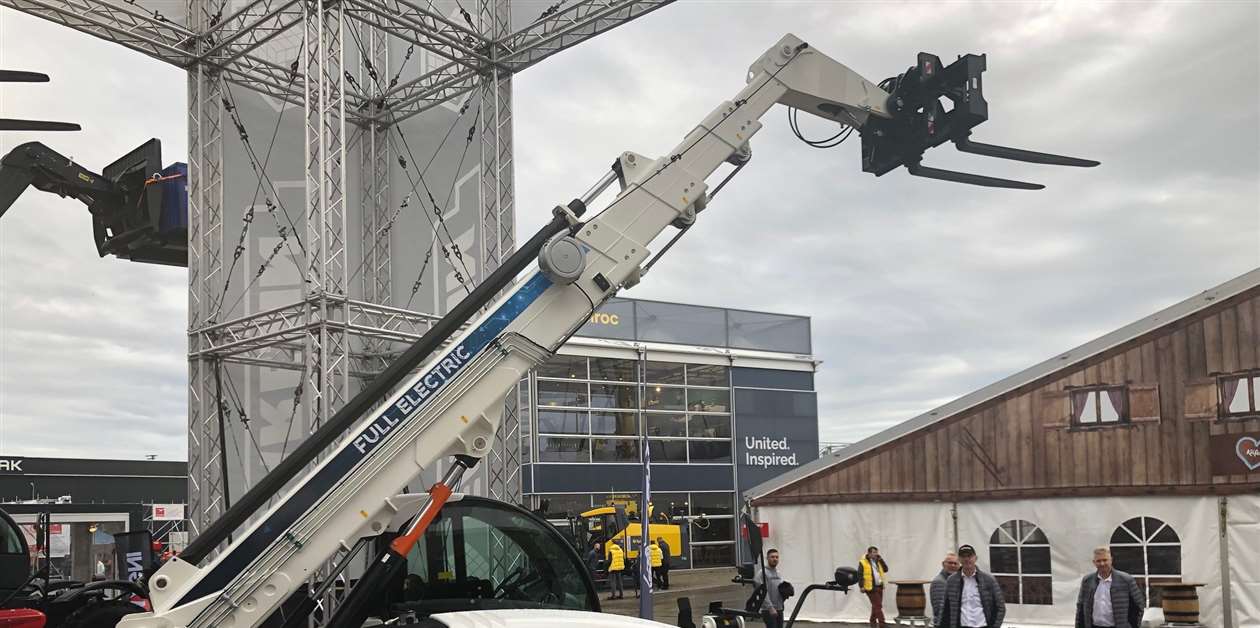 Faresin debuts electric telehandler - Scaffold & Access