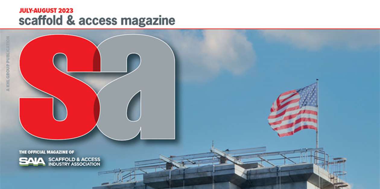 SA Magazine - July - August 2023 - Scaffold & Access