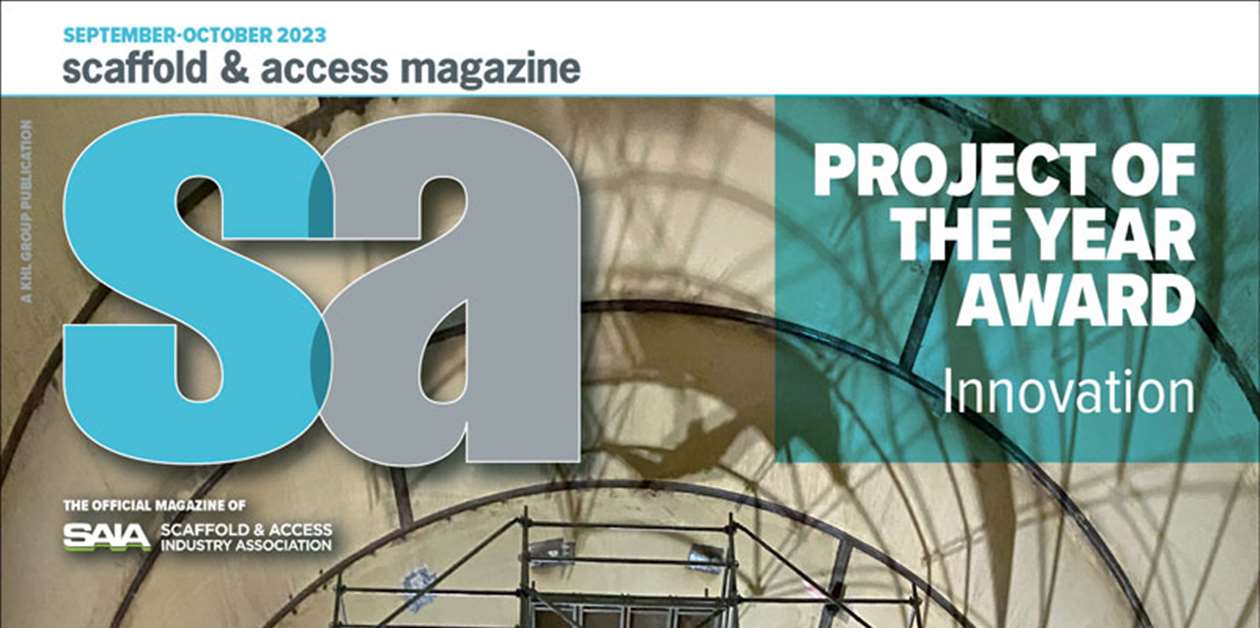 SA Magazine - September - October 2023 - Scaffold & Access