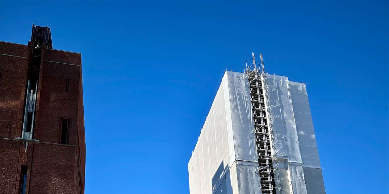 City Hall mission for Geda lifts - Scaffold & Access