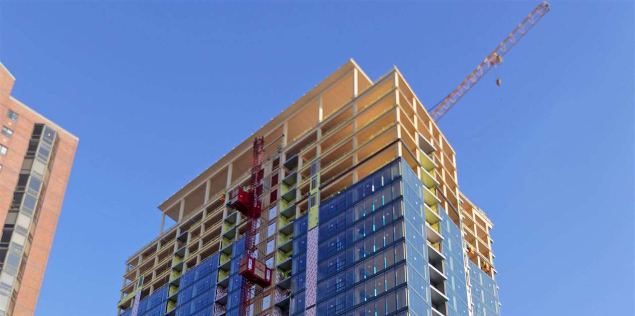 World’s tallest mass-timber structure - Scaffold & Access